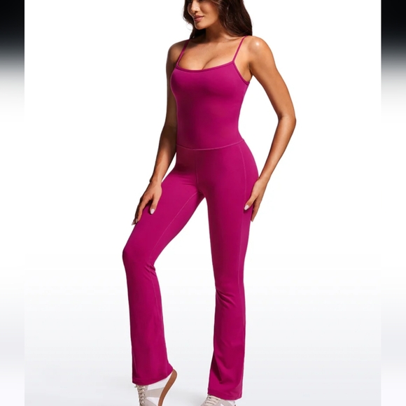 CRZ YOGA | Pants & Jumpsuits | Nwt Butterluxe Flare Leg Jumpsuit ...